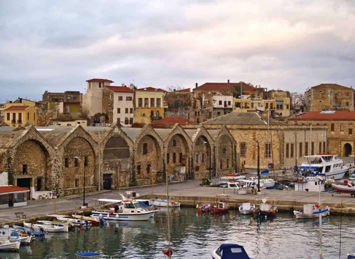 Chania Neoria Tourist Place Athens 2004 Olympic Pin - Athens 2004