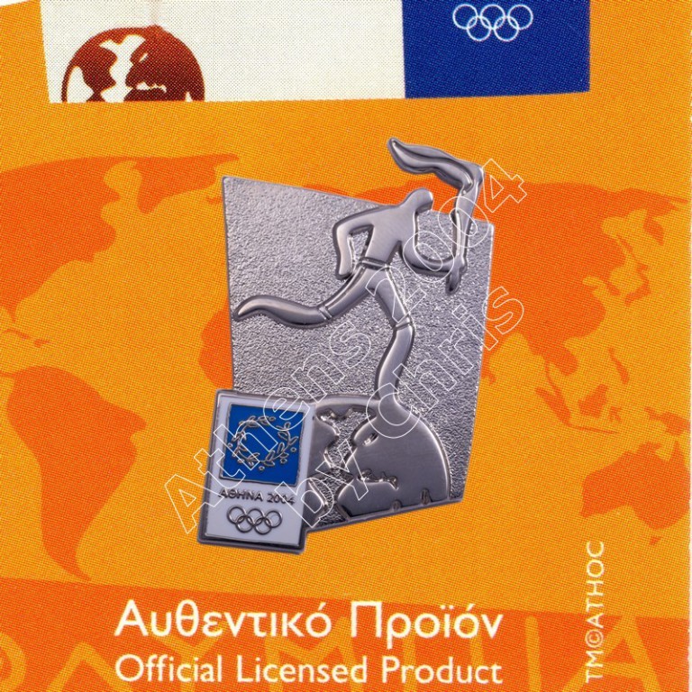 Torch Relay Logos Cat - Athens 2004