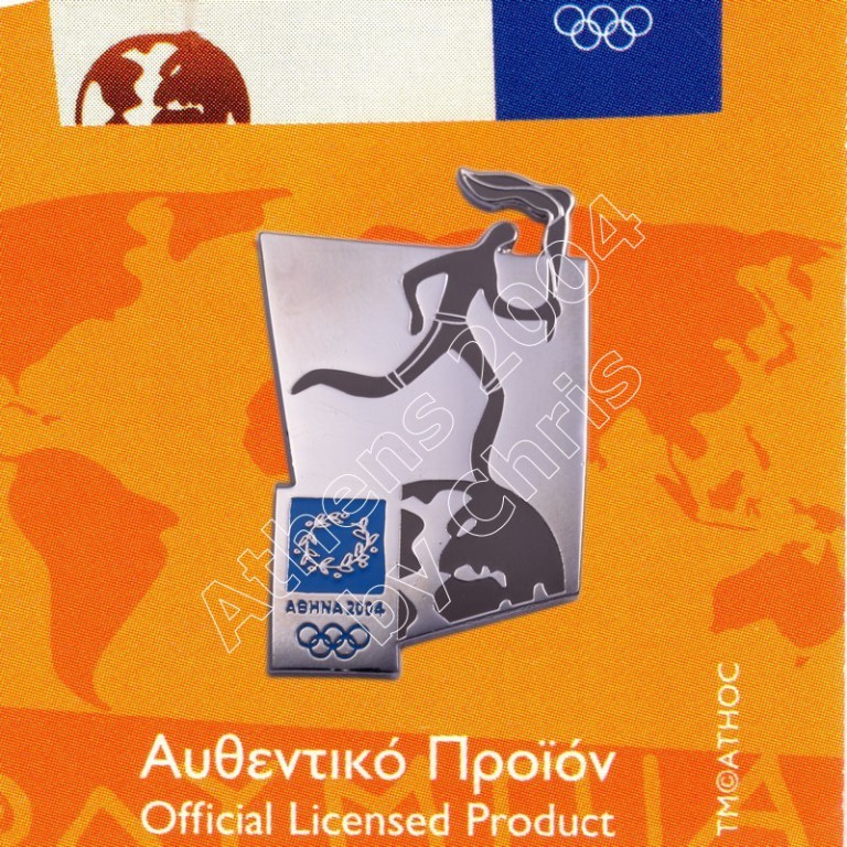 Torch Relay Logos Cat - Athens 2004